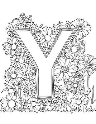 Alphabet Coloring Pages - Kivios
