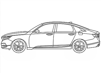 honda coloring sheet