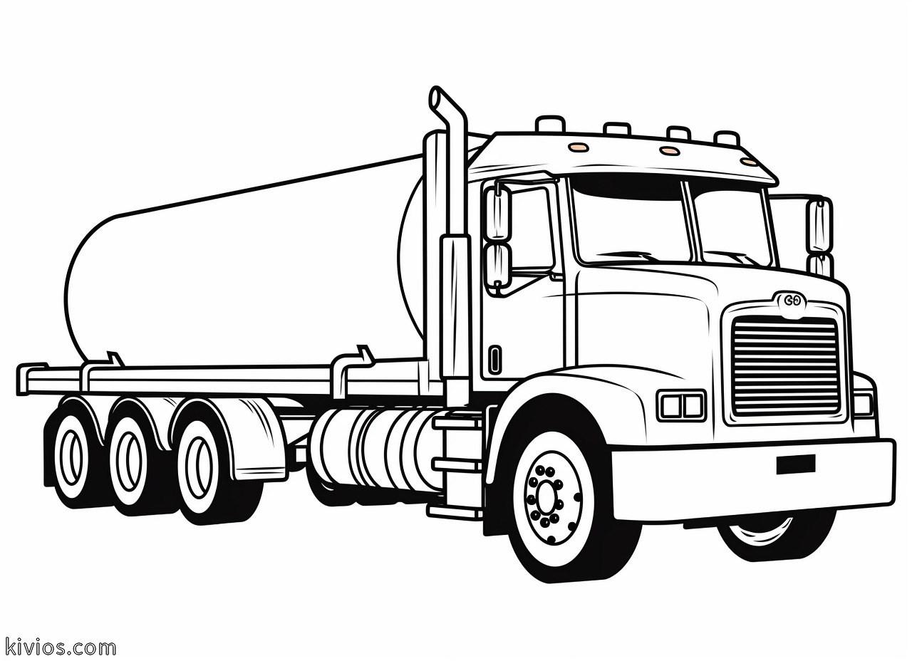 Transport Coloring Pages - Kivios