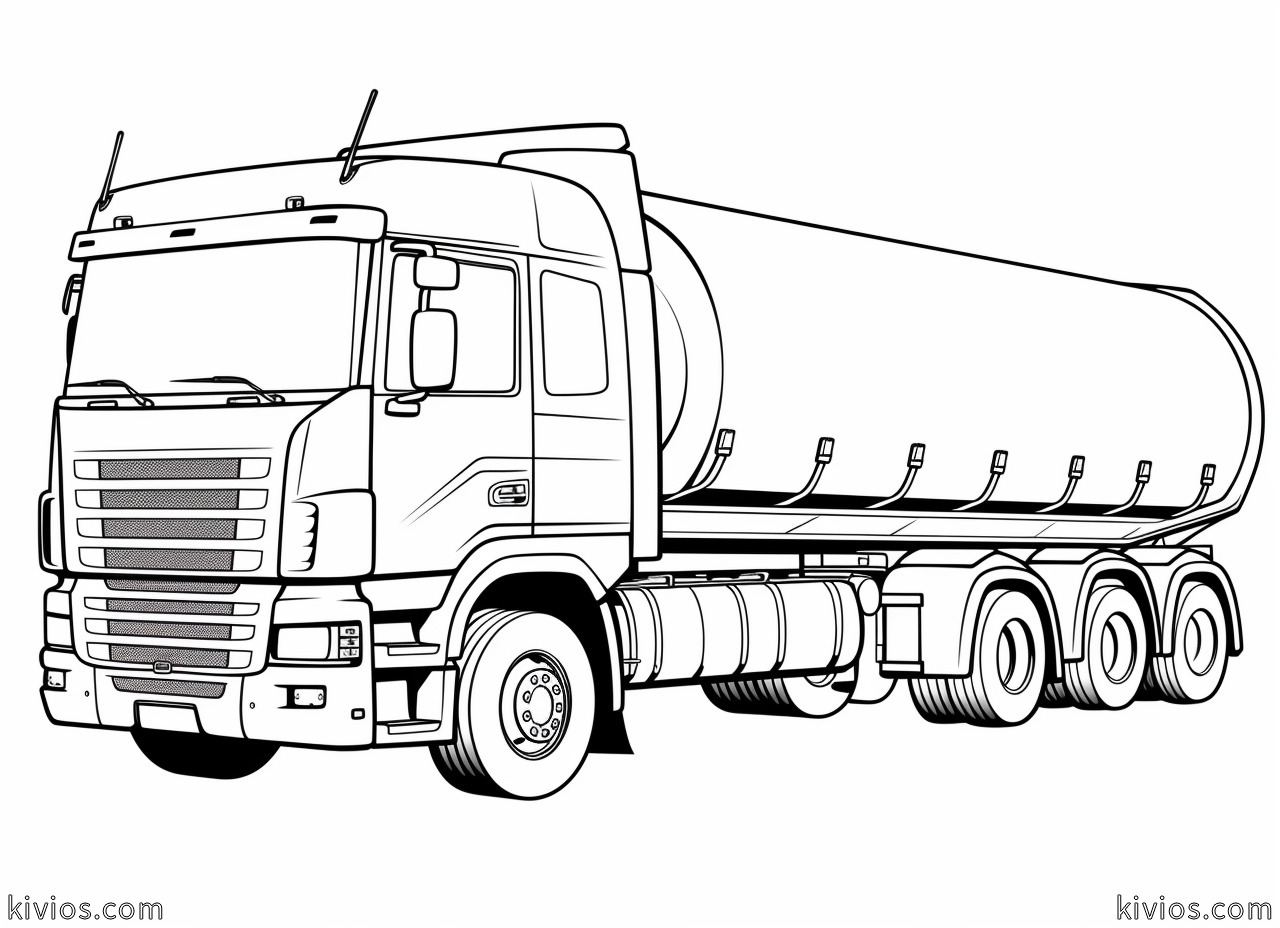 Transport Coloring Pages - Kivios