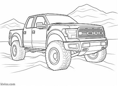 raptor coloring page